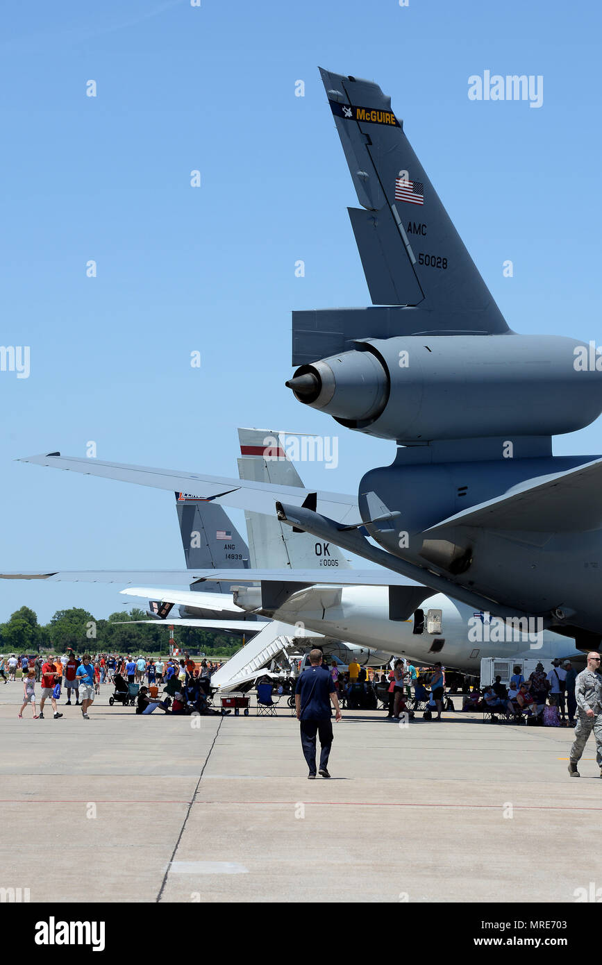 Numerous people enjoy the Scott Centennial Airshow at Scott Air Force ...