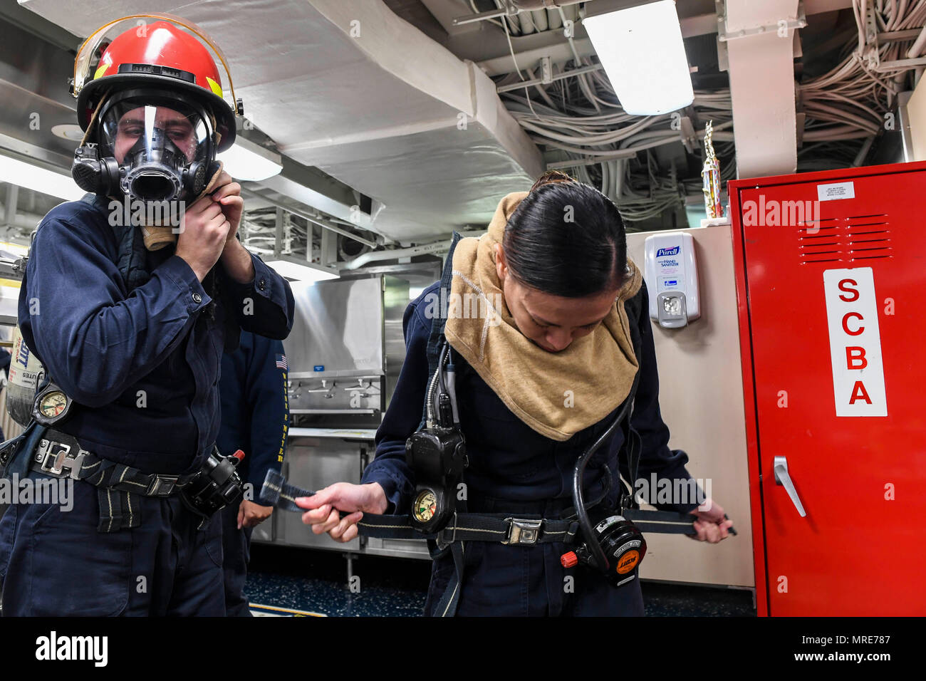 170608-N-RM689-082 WESTERN PACIFIC (June 8, 2017) Ship’s Serviceman 3rd ...