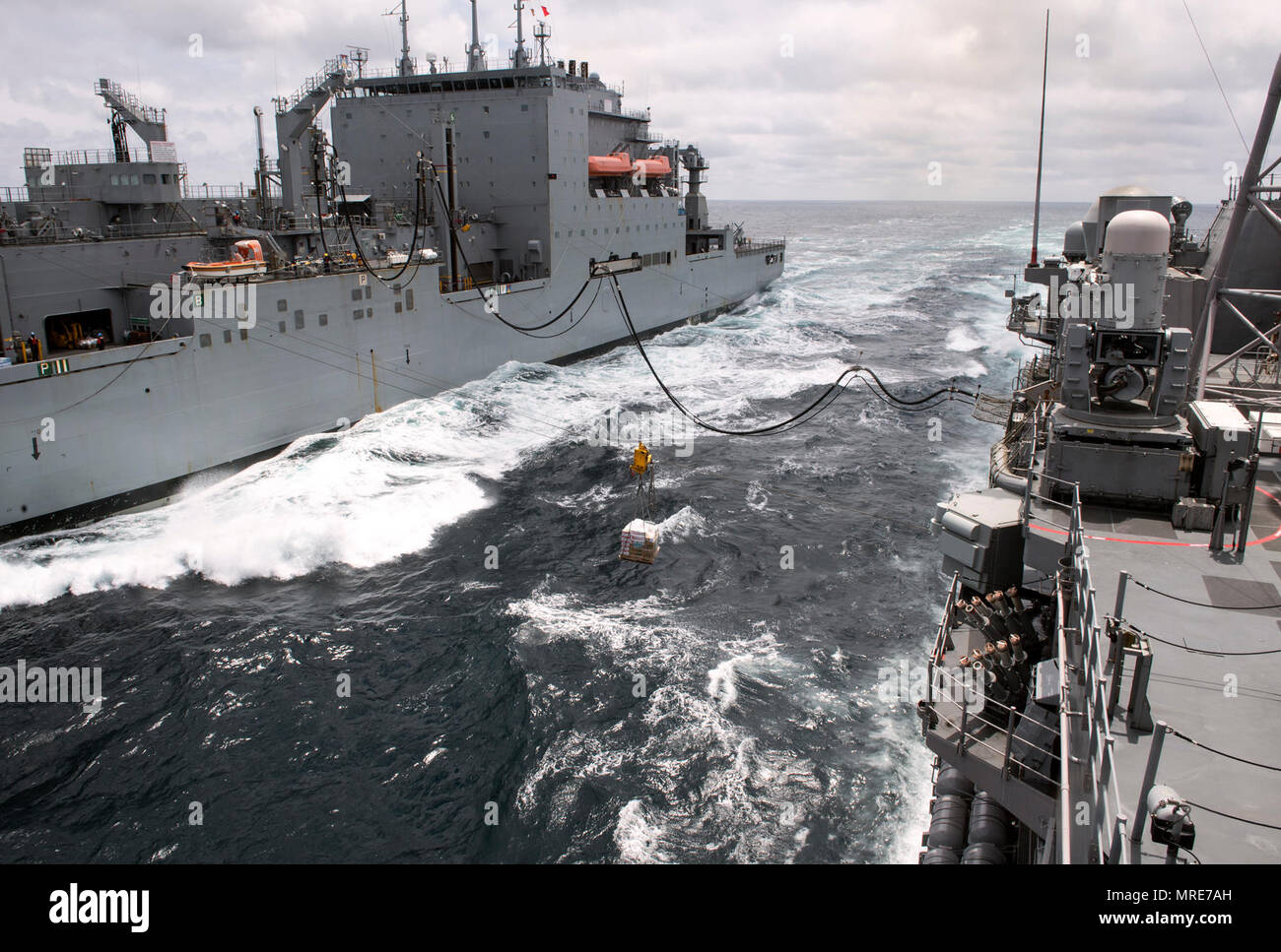 170604-N-FT178-055 WESTERN PACIFIC (June 4, 2017) Lewis and Clark-class ...