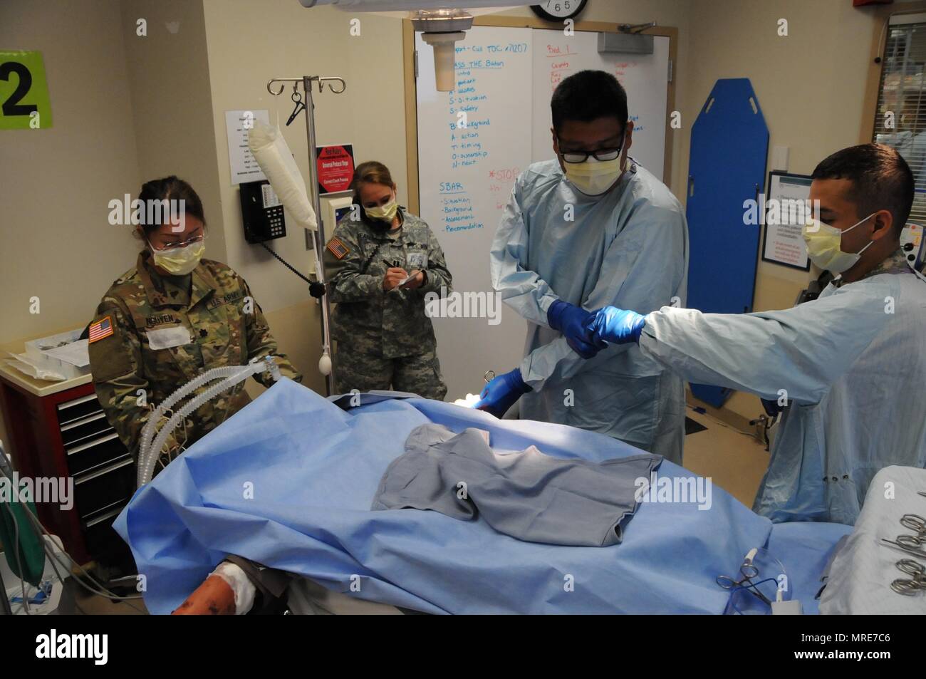 Soldiers assigned to the 807th Medical Command’s 228th Combat Support ...