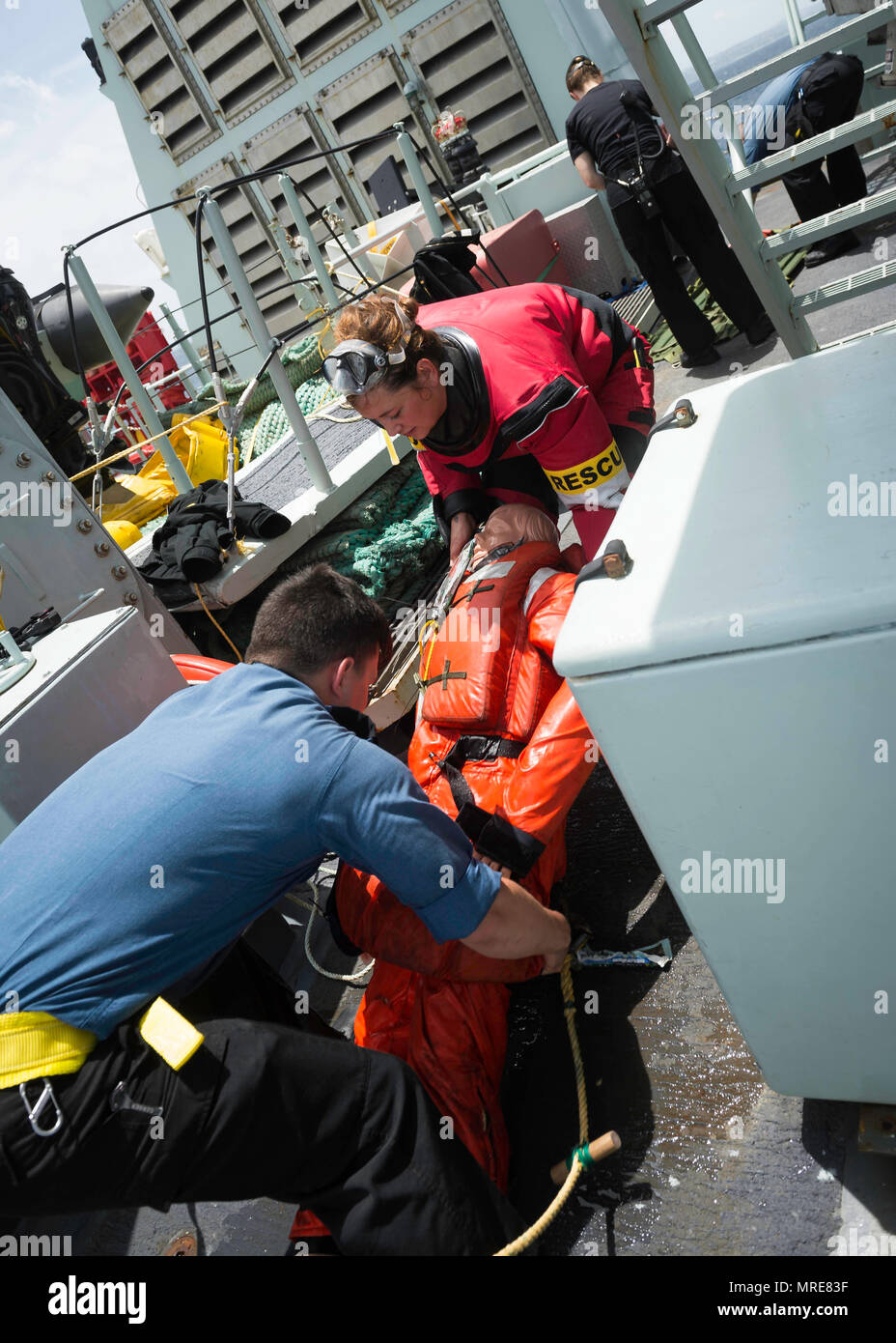 BARBADOS - Leading Seaman Justine Boivin from the Royal Canadian Navy ...