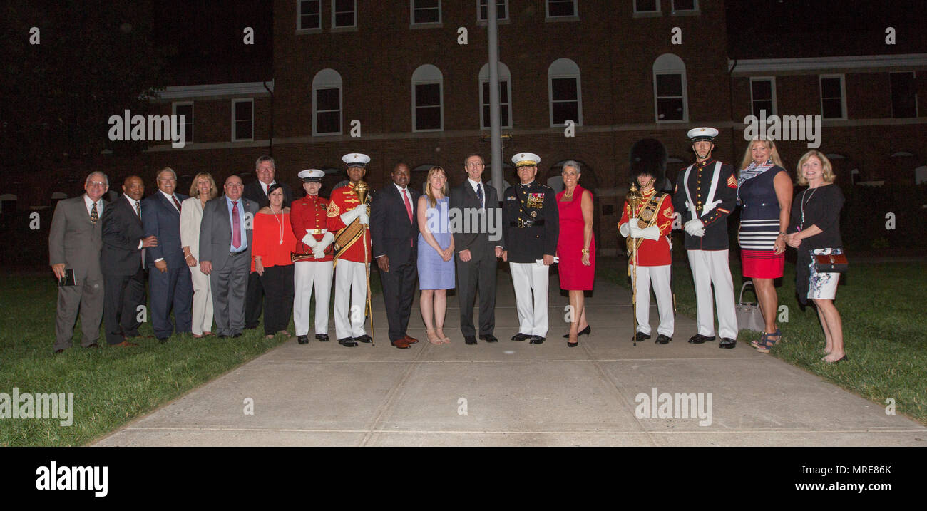 Commandant of the Marine Corps Gen. Robert B. Neller and Sean Stackley ...
