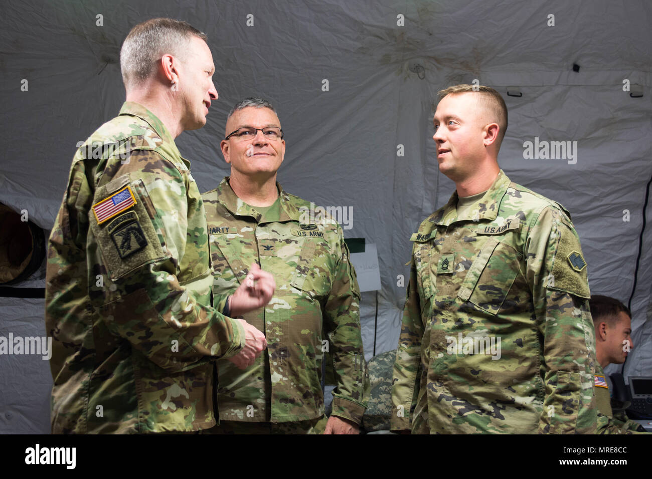 Brig. Gen. Gregory Mosser, the commanding general of the 364th ...
