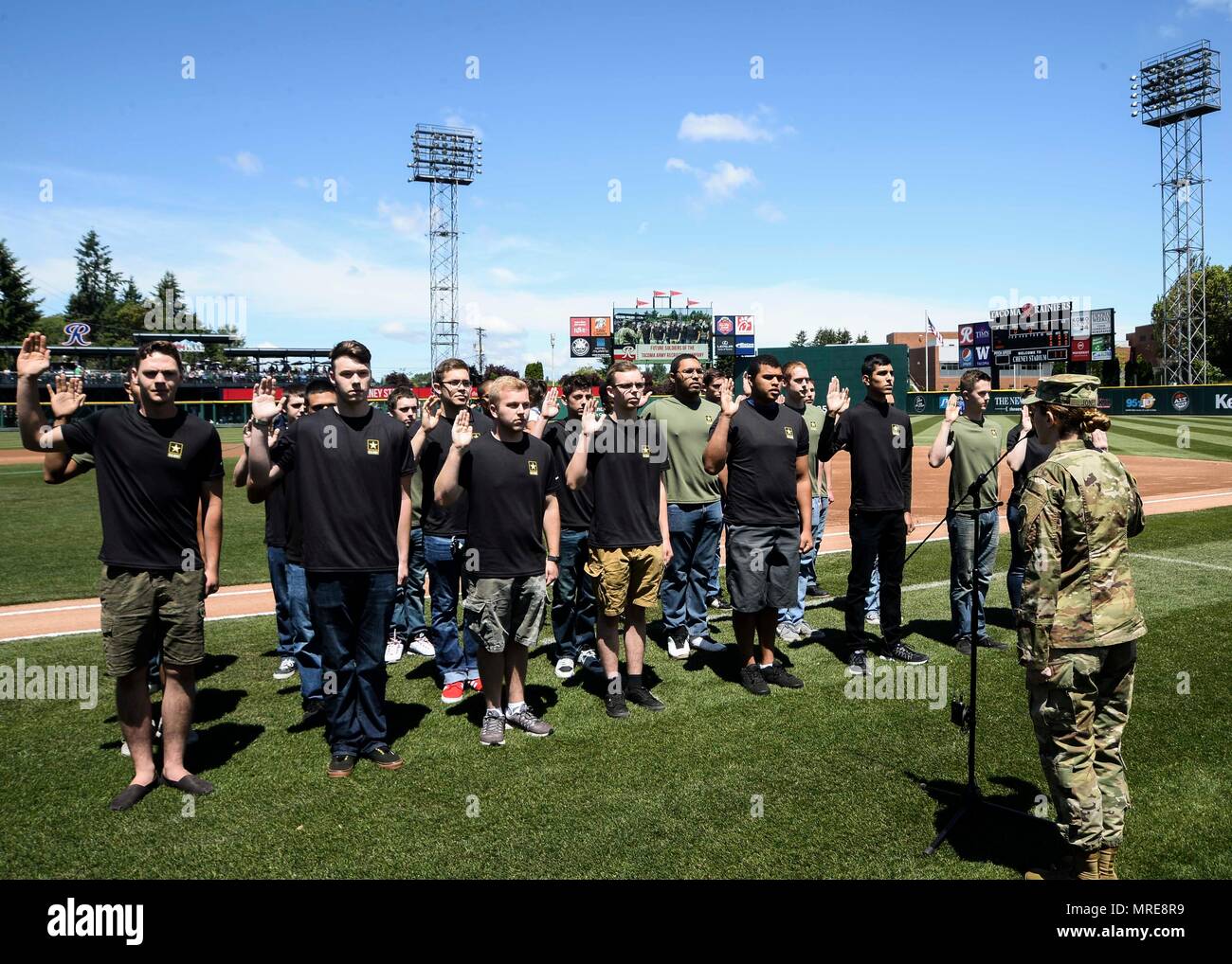 170611-N-VH385-003 TACOMA, Wash. (June 11, 2017) U.S. Army Capt. Katie ...