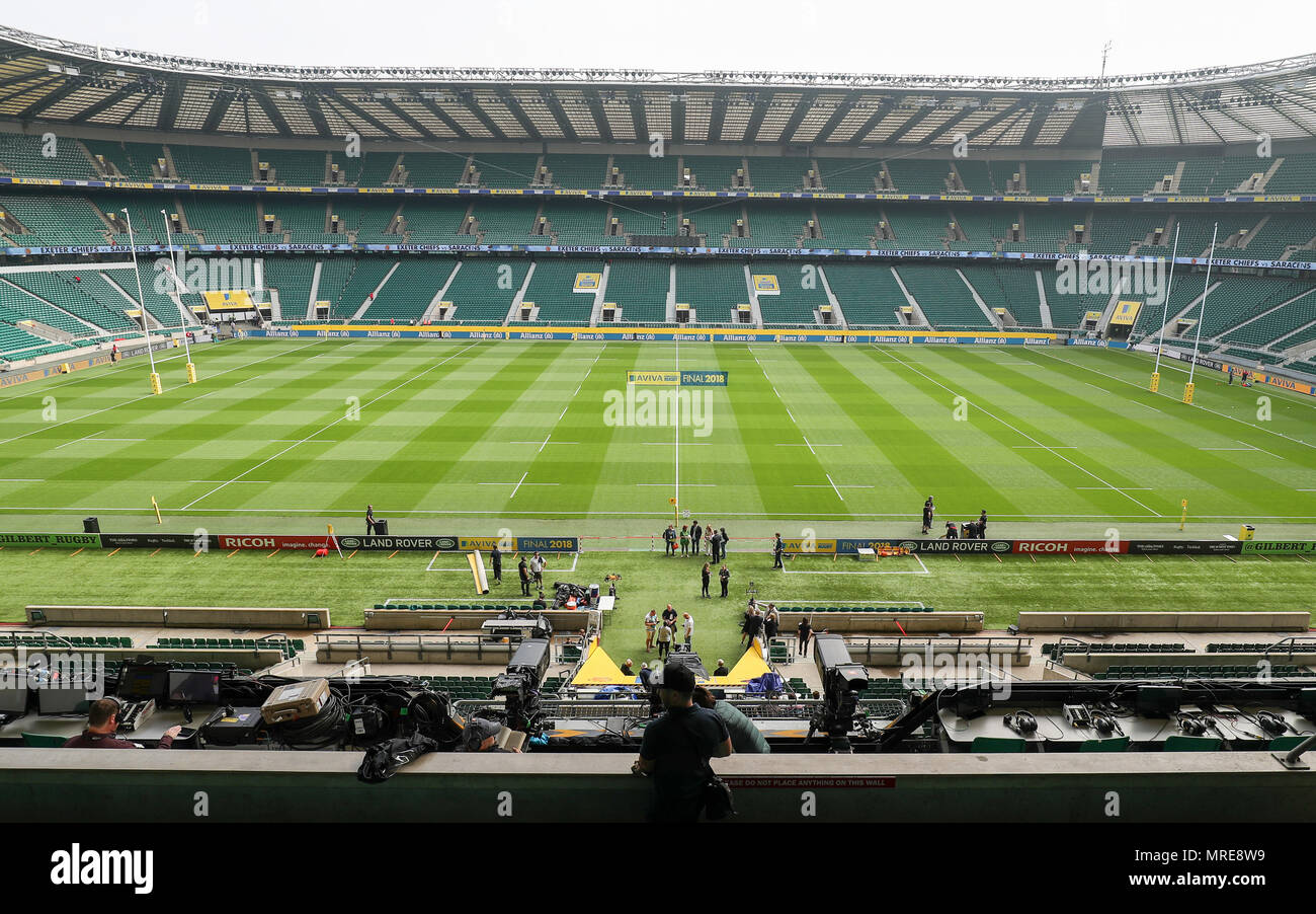 View inside twickenham stadium twickenham hi-res stock photography and ...