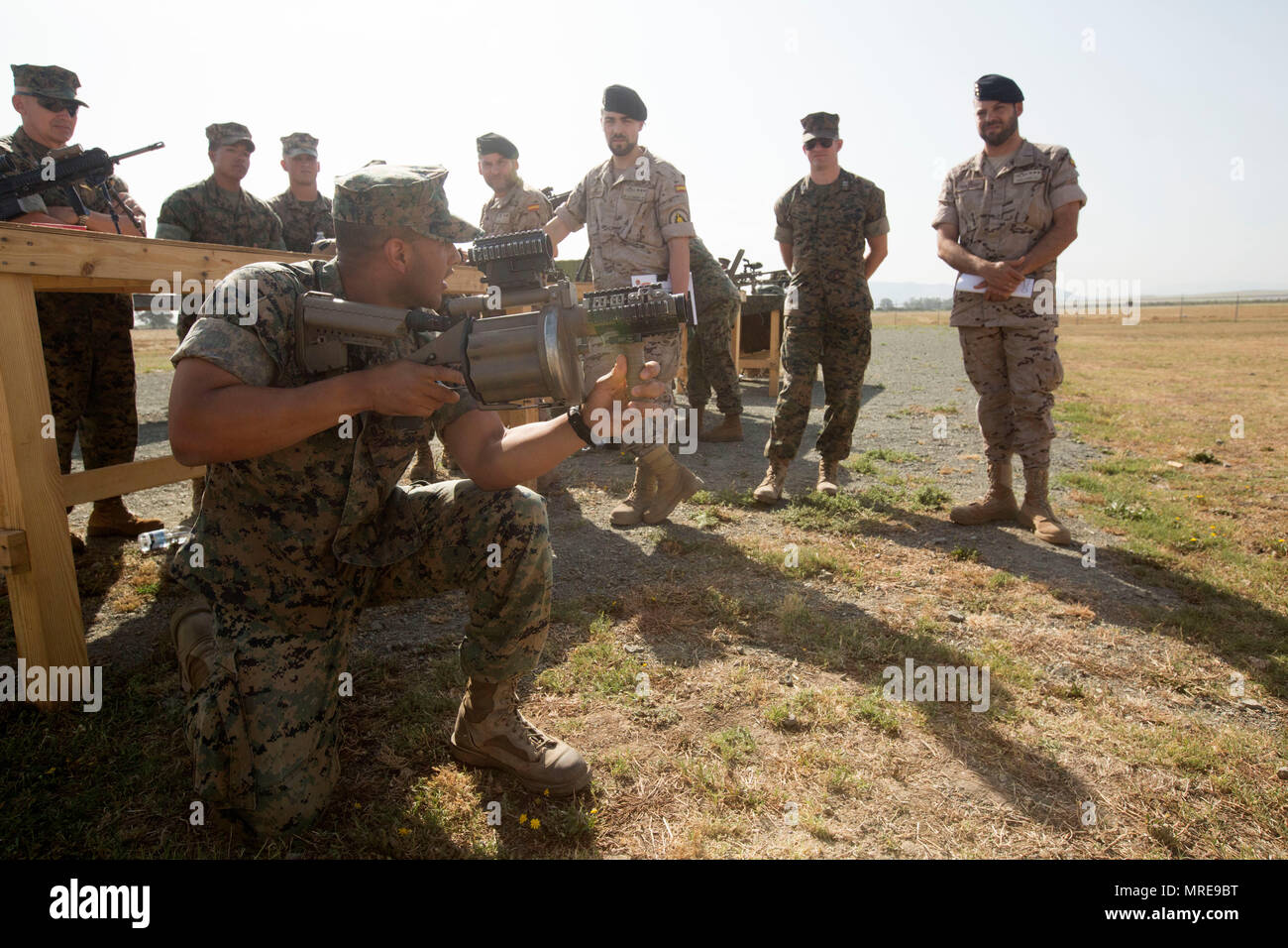 Corporal Thomas M. Hammond, a squad leader assigned to Special Purpose ...