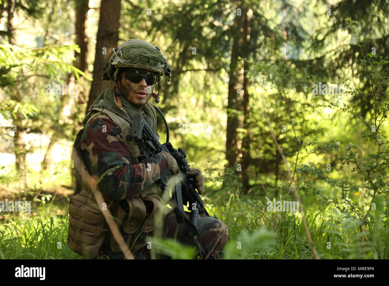 Mine wire obstacle hi-res stock photography and images - Alamy