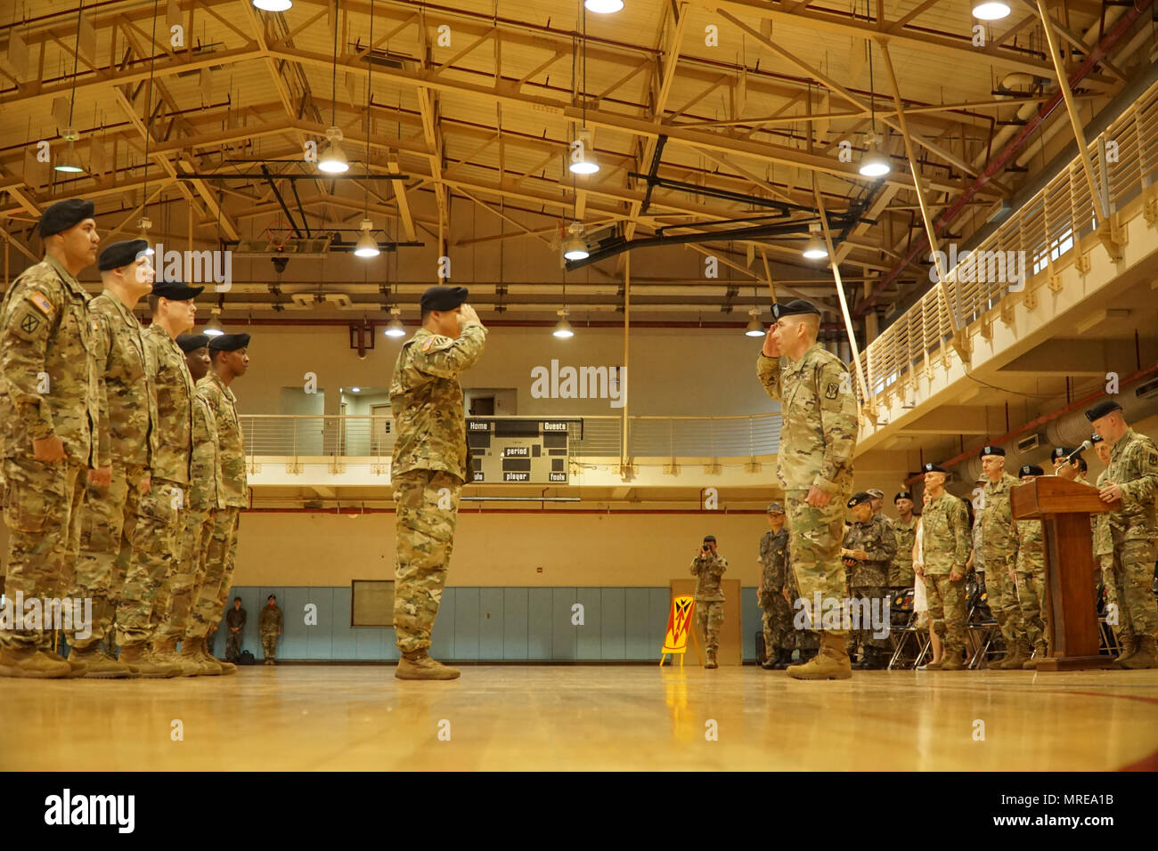 Col. Richard Wright, commander, 35th Air Defense Artillery Brigade ...