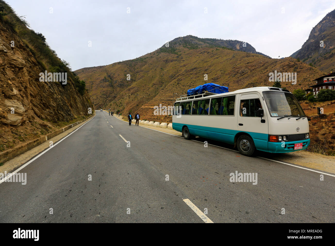 Bhutan bus hi-res stock photography and images - Alamy