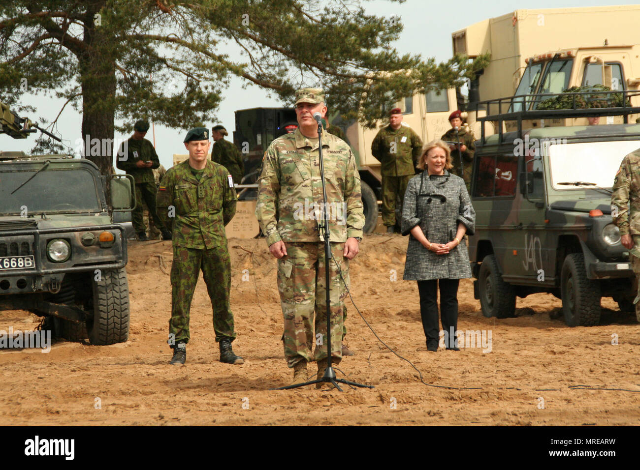 Lt. Gen. Timothy J. Kadavy, Director U.S. Army National Guard addresses ...