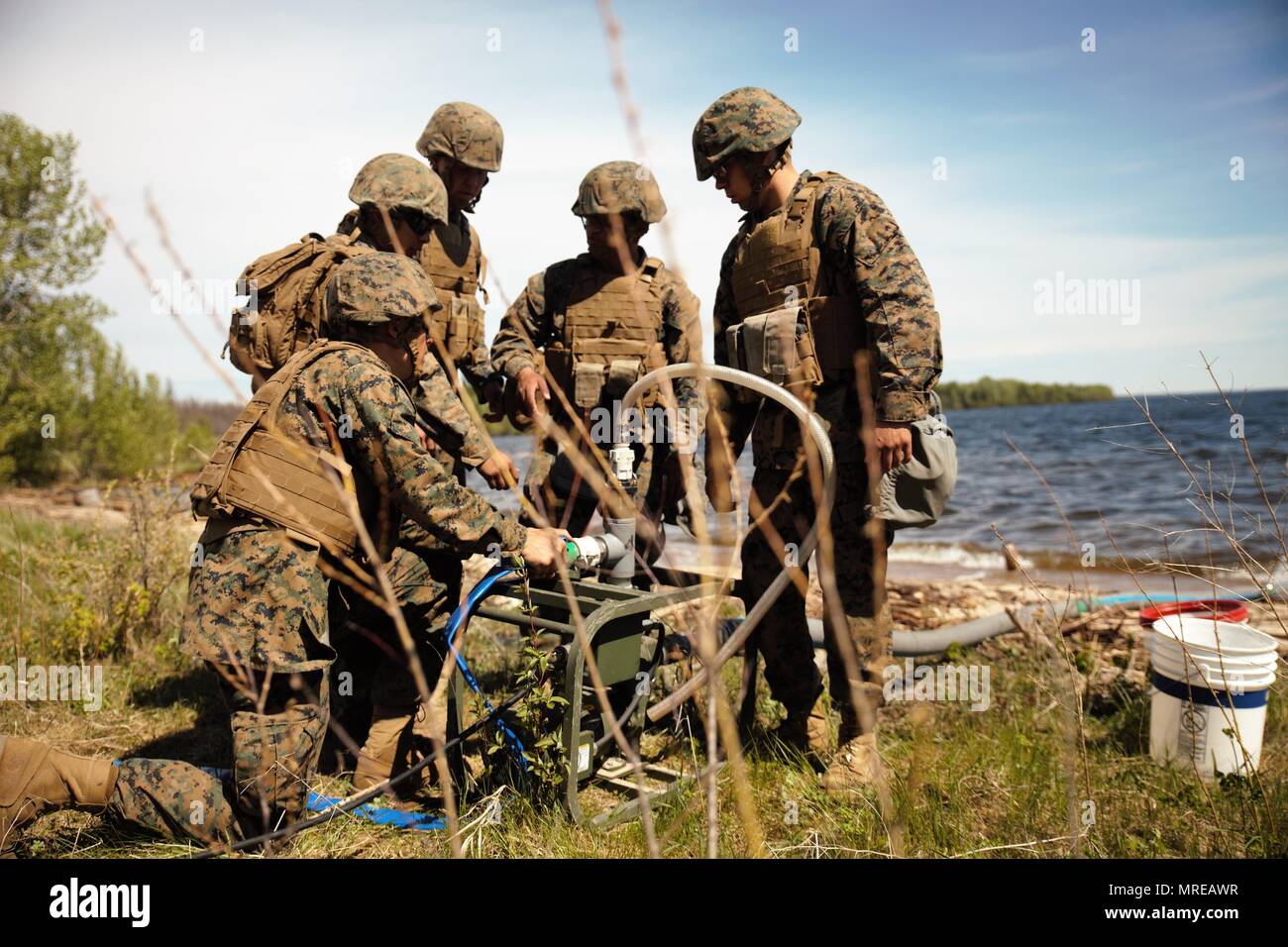 Platoon Water Purification System High Resolution Stock Photography and ...