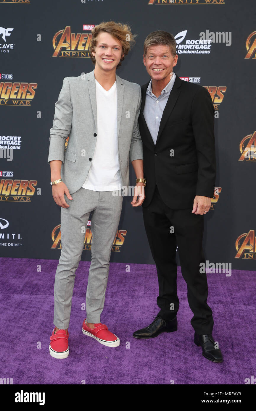 The World Premiere of Marvel Studios “Avengers: Infinity War” Featuring ...
