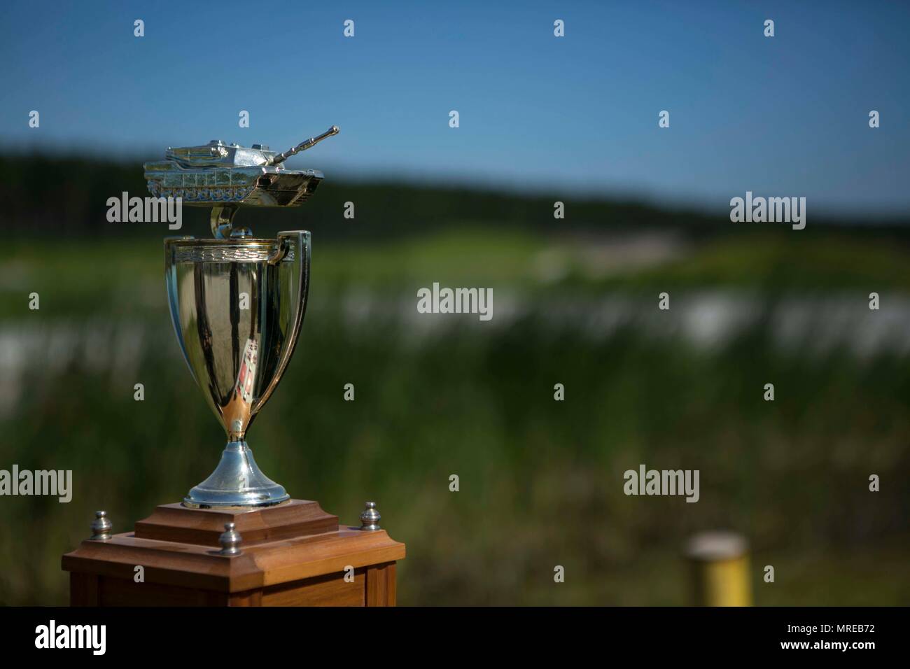 The trophy, medals and awards are displayed during the 14th annual ...