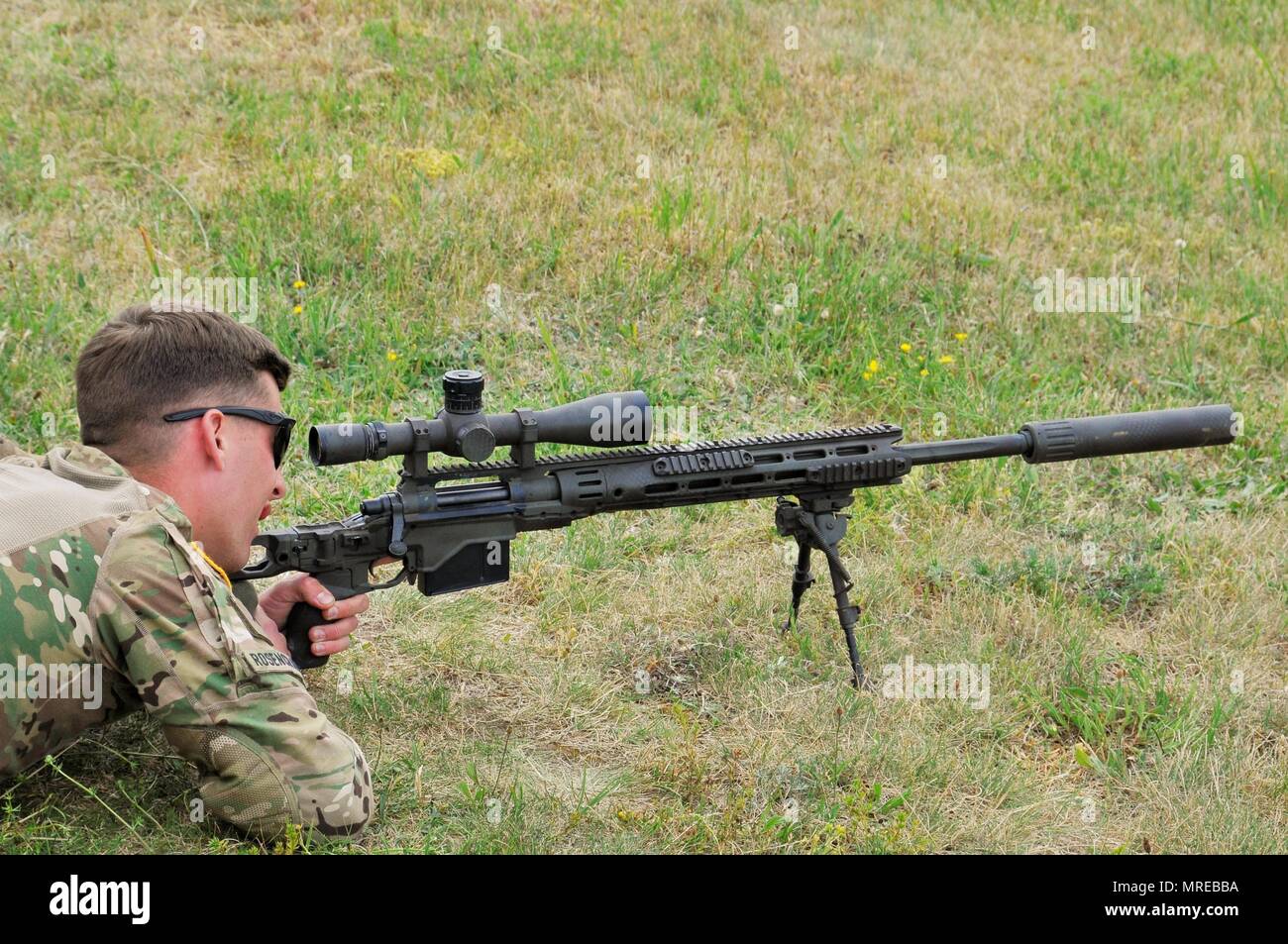 M2010 enhanced sniper rifle hi-res stock photography and images - Alamy