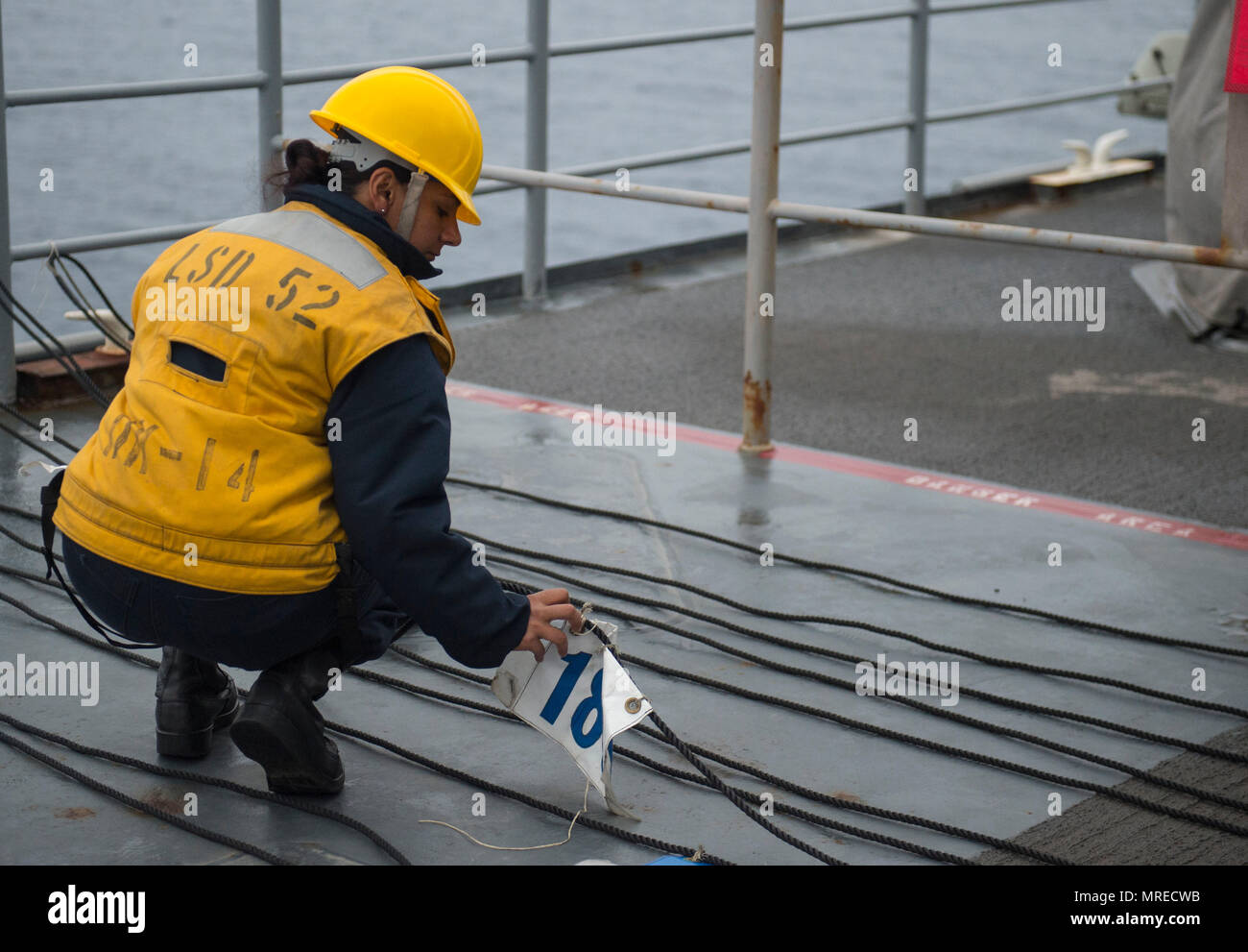 170608-N-LC424-0132 PACIFIC OCEAN (June 8, 2017) Boatswain’s Mate 2nd ...