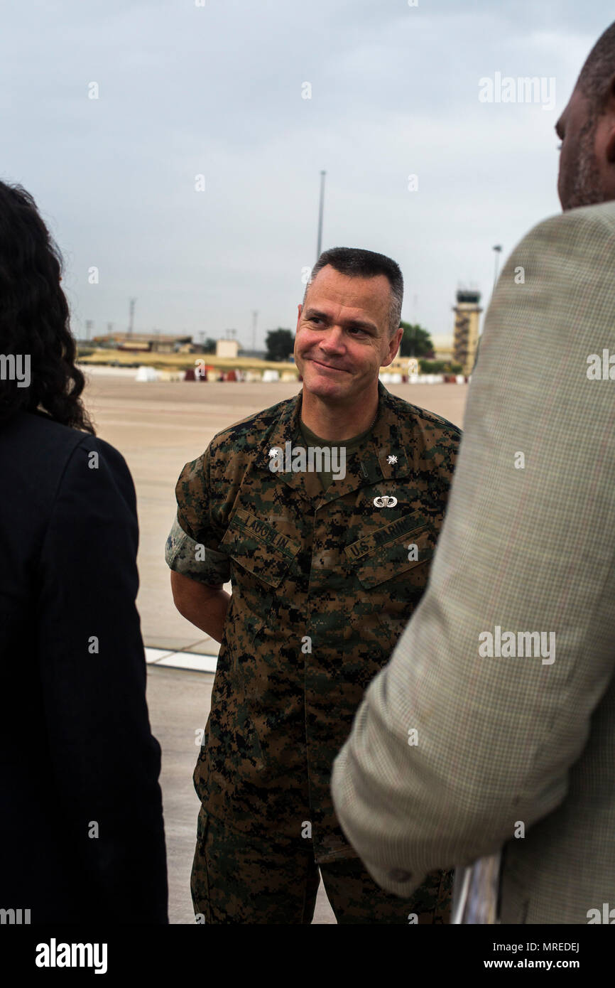 Lieutenant Col. Allen Laughlin, the executive officer of Special ...
