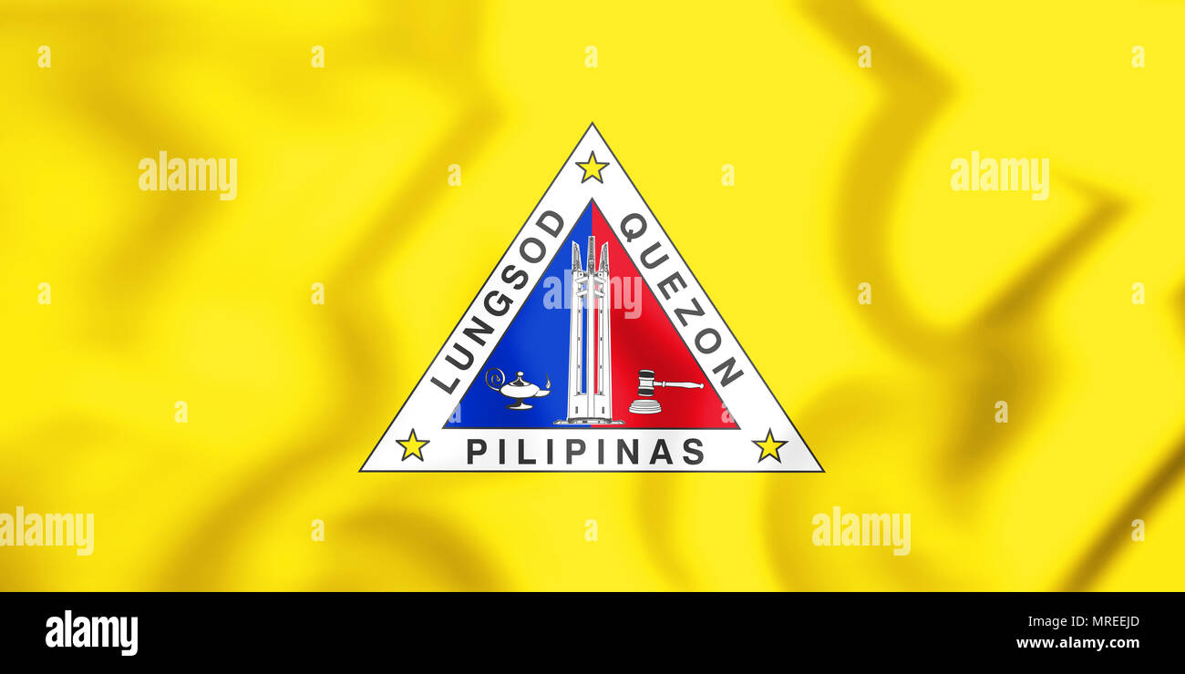 Quezon city quezon flag hi-res stock photography and images - Alamy