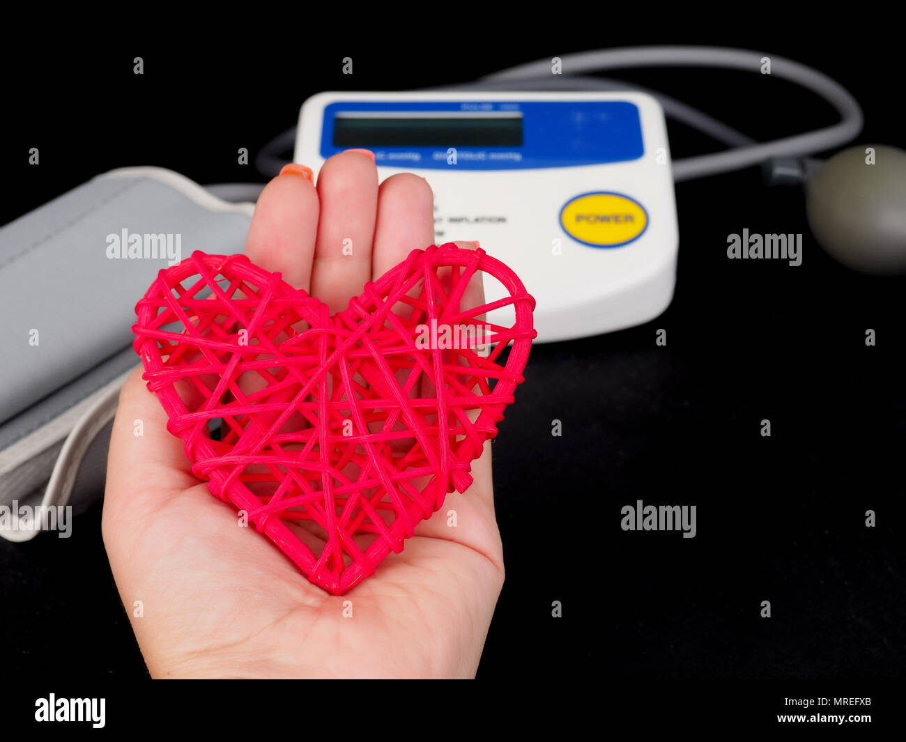 Manual blood pressure sphygmomanometer hi-res stock photography and ...