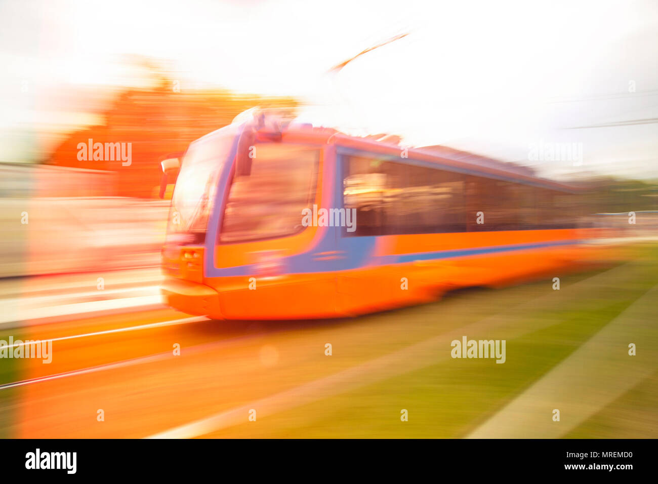 High speed passenger train hi-res stock photography and images - Alamy
