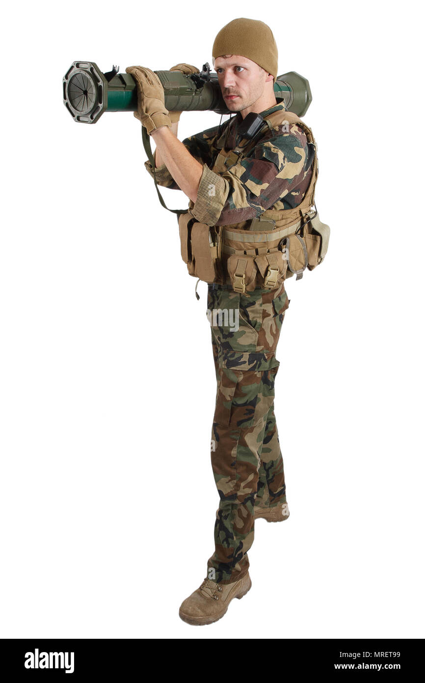 At4 rocket launcher hi-res stock photography and images - Alamy