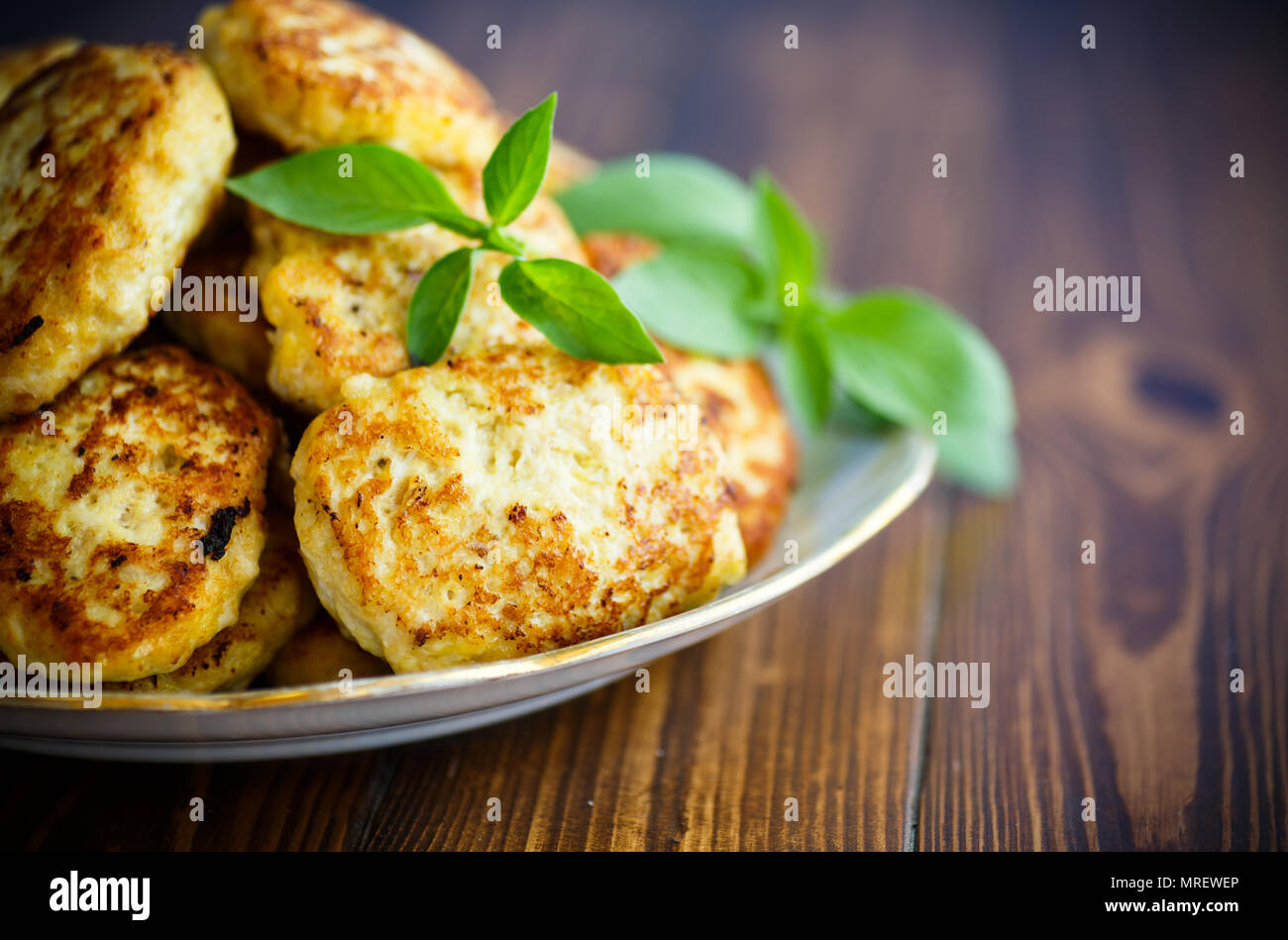 fried chicken cutlets Stock Photo - Alamy
