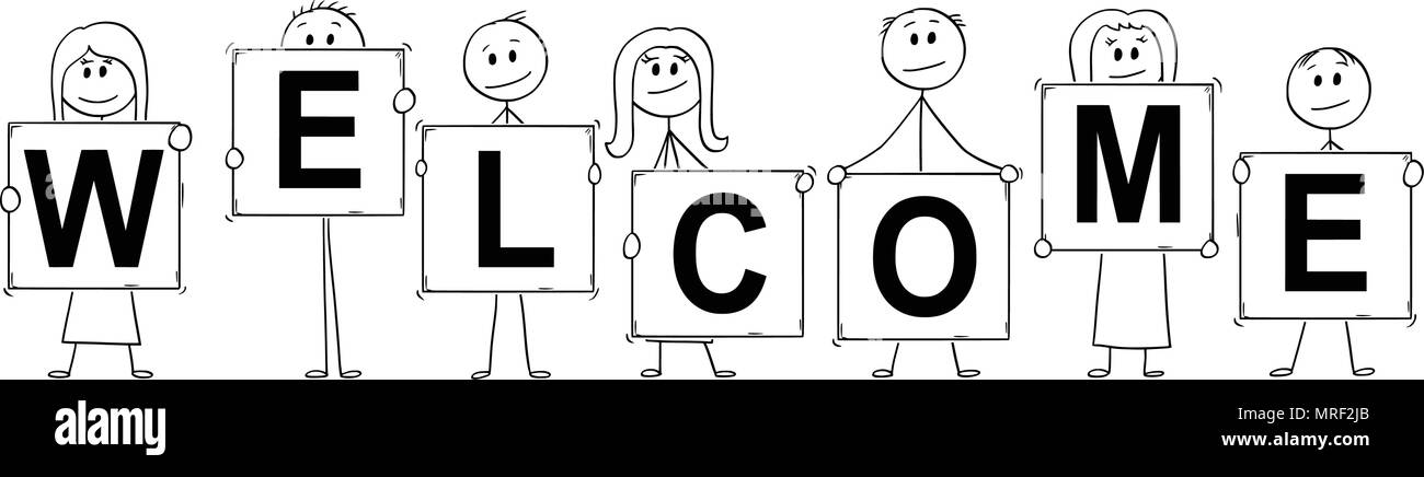 Welcome Cartoon Images