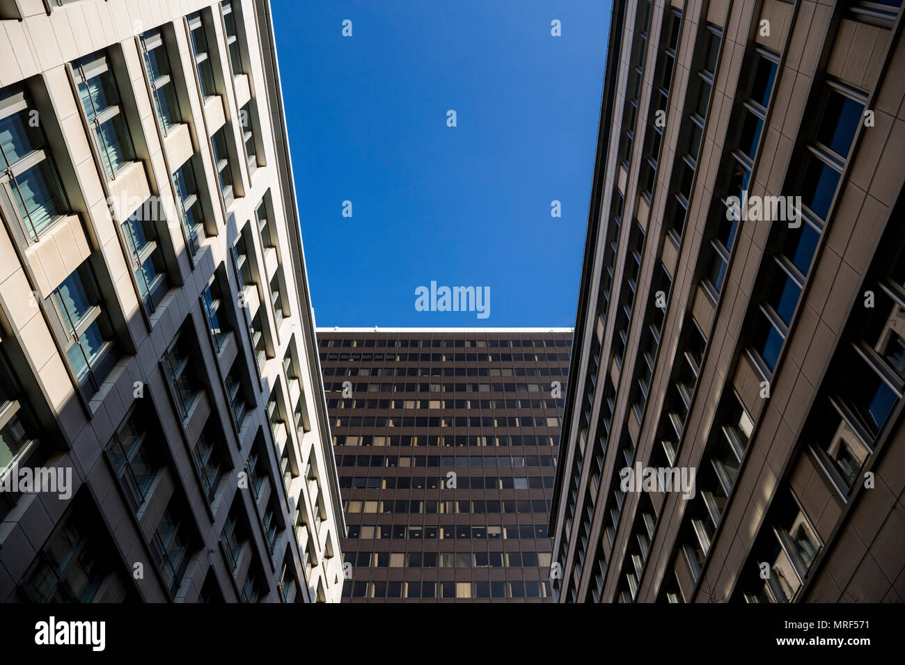A view of intersecting office blocks in Berlin, Germany Stock Photo - Alamy