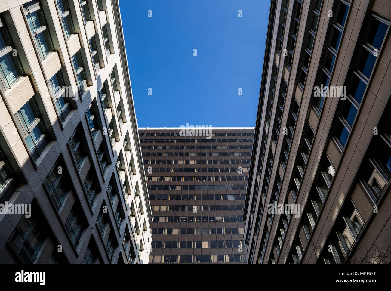 A view of intersecting office blocks in Berlin, Germany Stock Photo - Alamy
