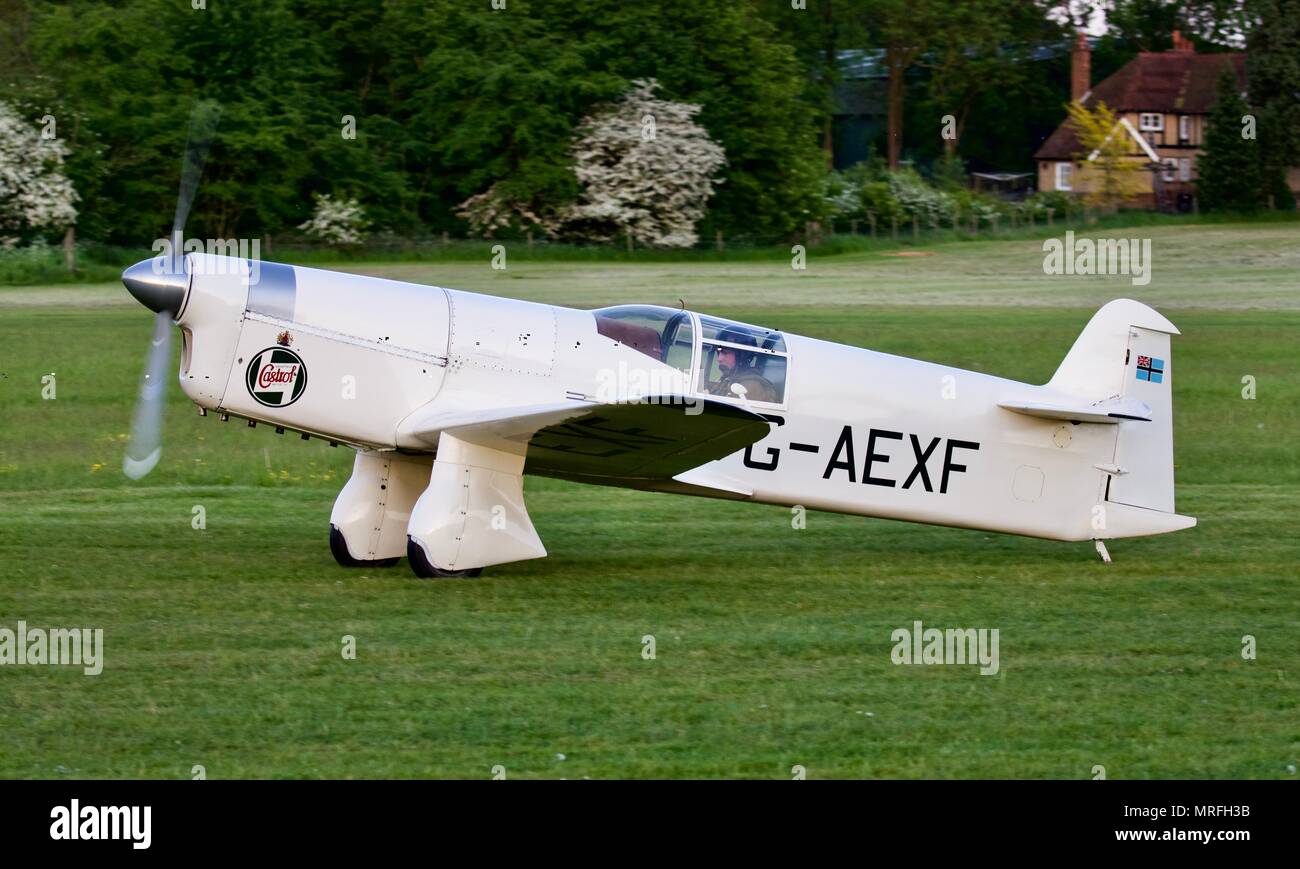 1936 Percival Mew Gull Stock Photo - Alamy