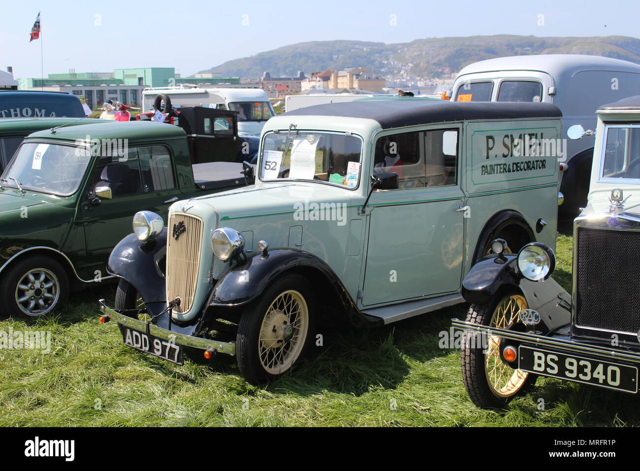 Classic Car Show Llandudno Wales Stock Photo - Alamy