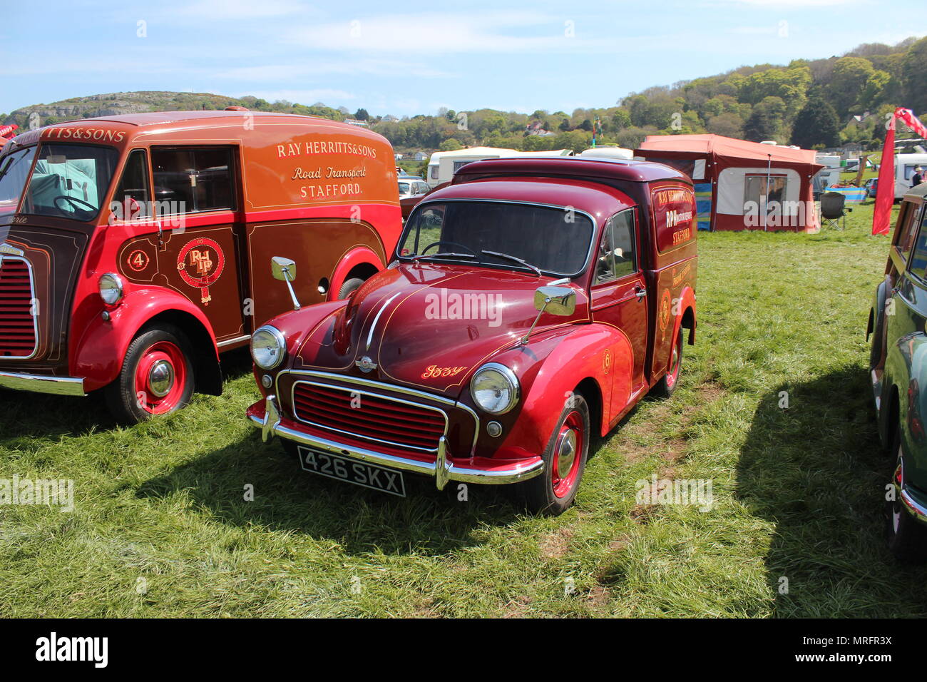 Classic Car Show Llandudno Wales Stock Photo - Alamy