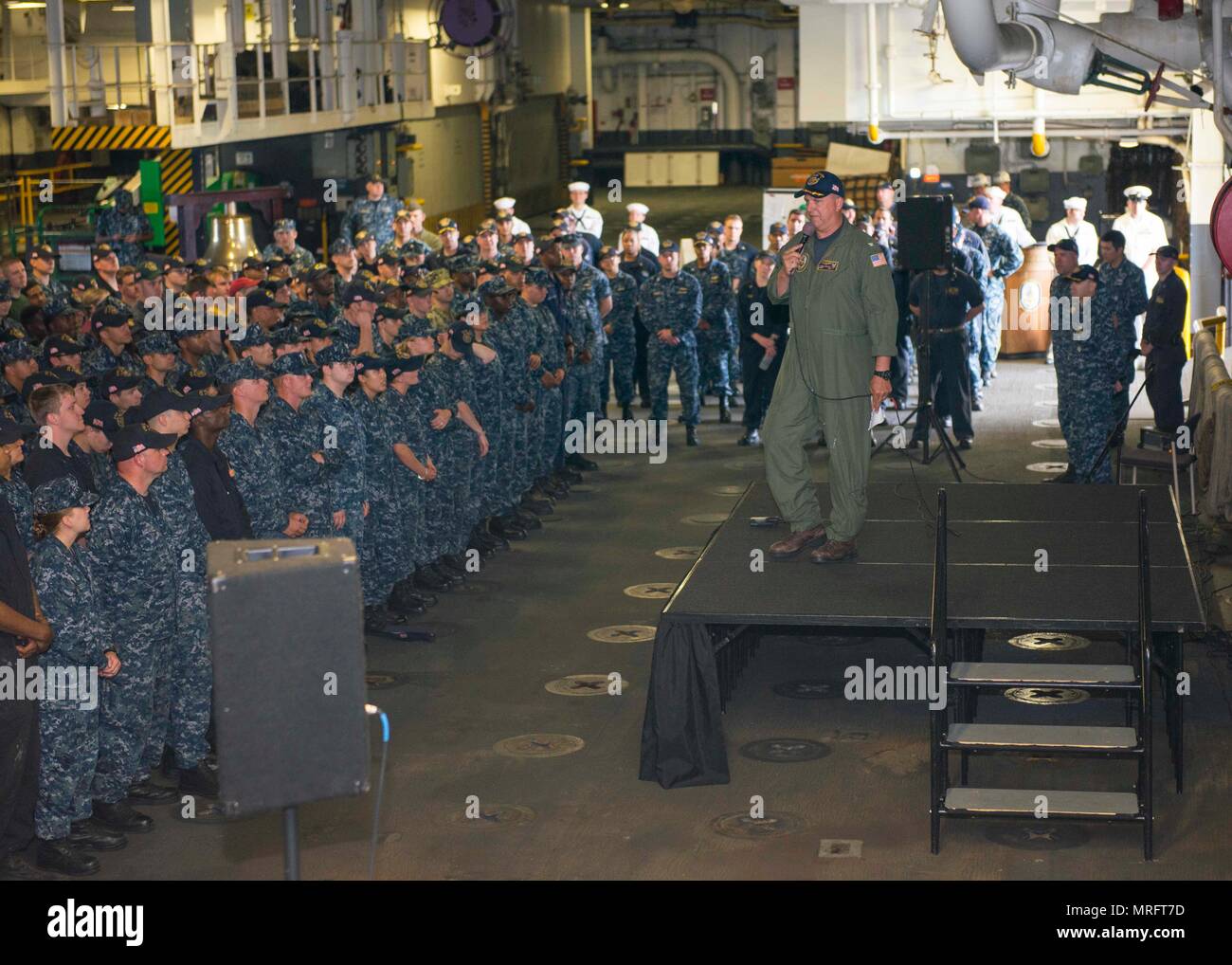 Uss Wasp Commanding Officer High Resolution Stock Photography and ...