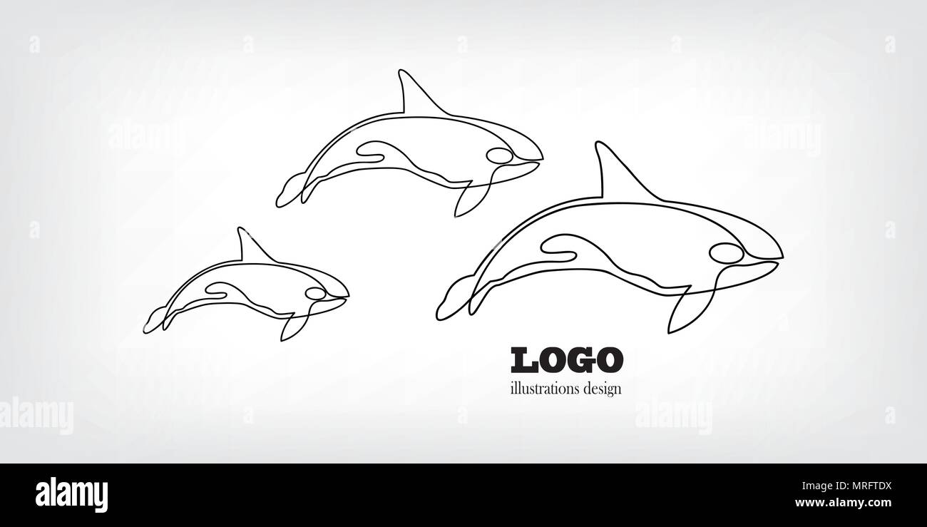Whale square Stock Vector Images - Alamy