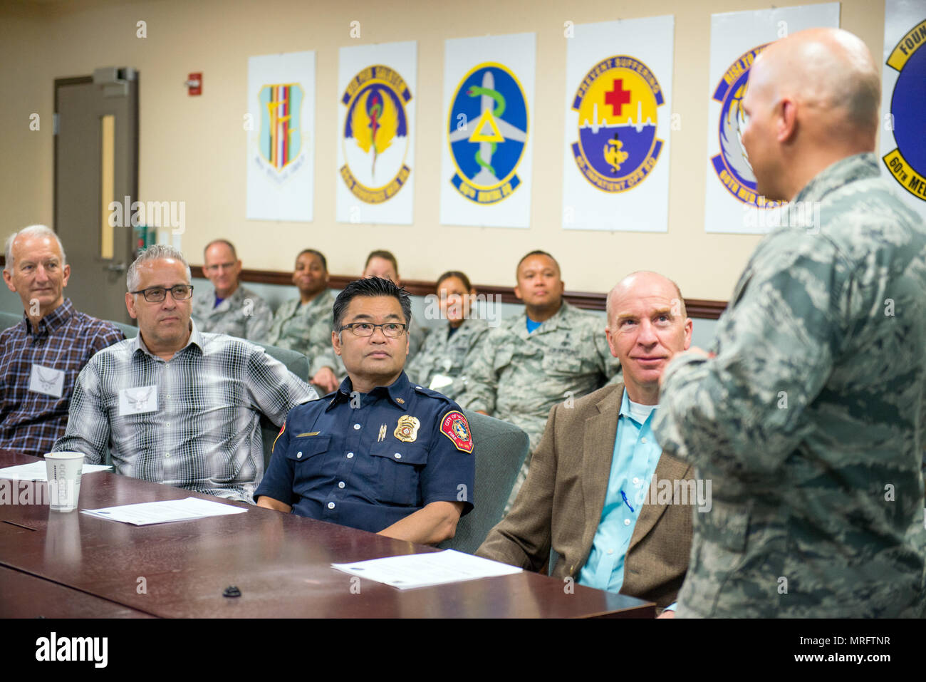 U.S. Air Force Col. Michael Higgins, 60th Medical Group commander ...