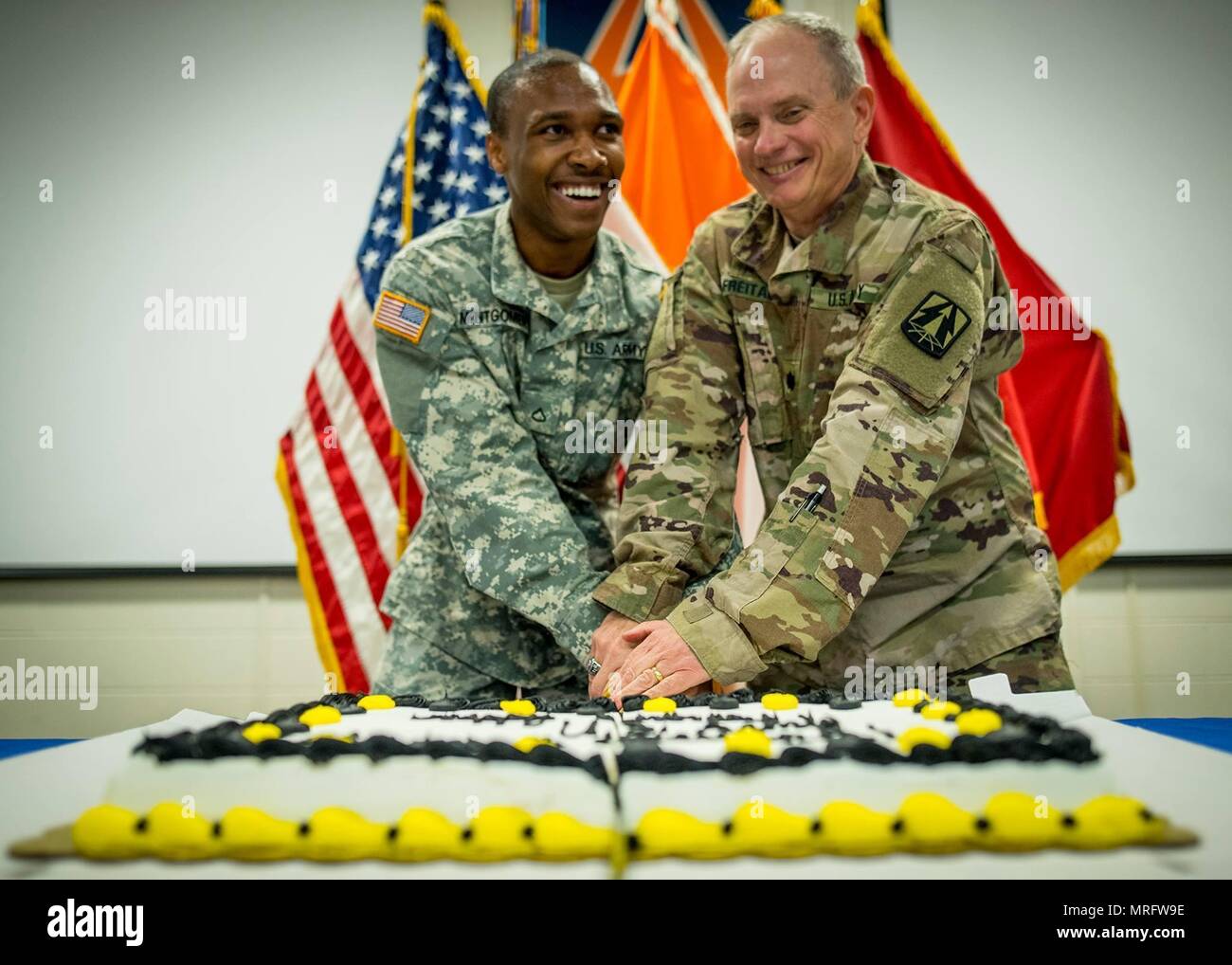 U.S. Army Reserve Lt. Col. James Freitag, command support chaplain for ...