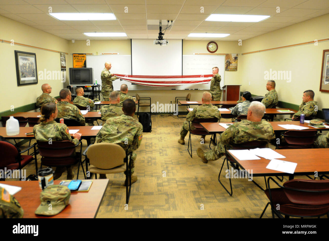 Sgt. 1st Class David Boots and Sgt. Ronald Aulet, both from the 88th ...