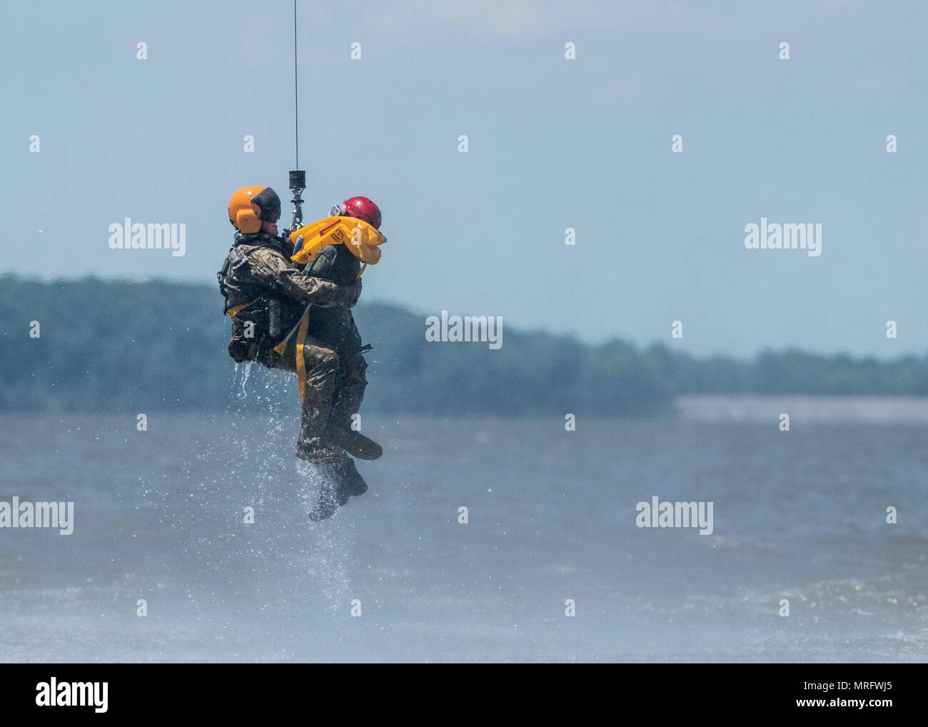 The 6-101st Aviation Regiment from Fort Campell, Kentucky hold their ...