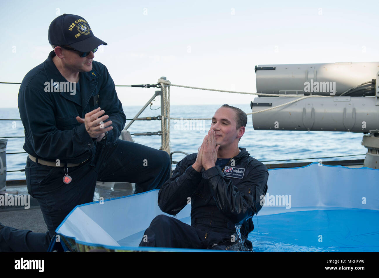 170611-N-ZE250-172 ATLANTIC OCEAN (June 11, 2017) - Culinary Specialist ...