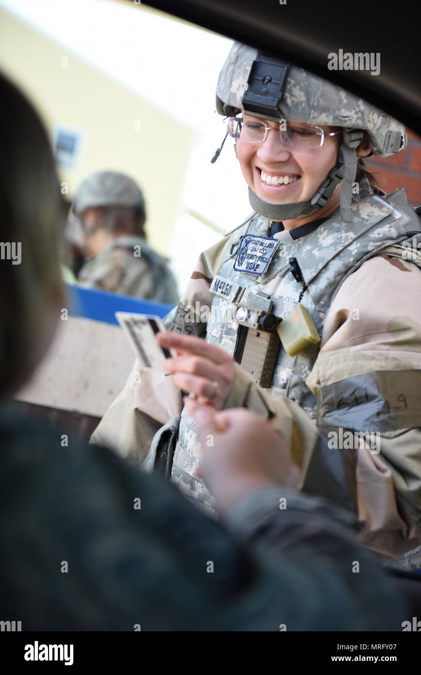 Staff Sgt. Amber McLeod, from the 124th Security Forces Squadron ...