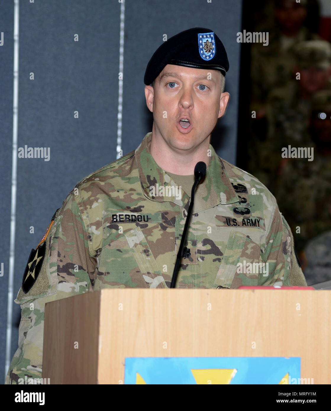 21st special troops battalion hi-res stock photography and images - Alamy