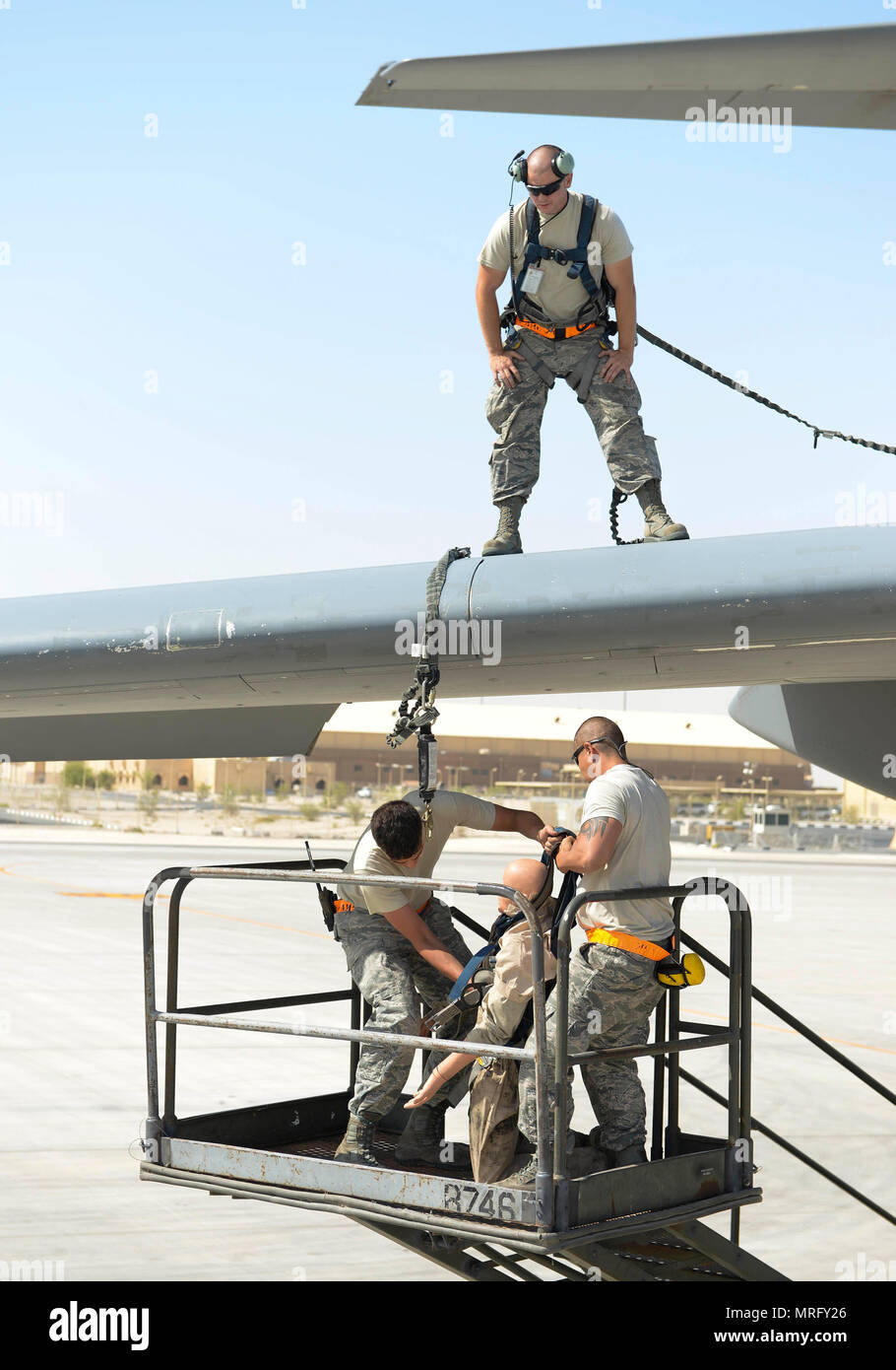 U.S. Air Force Airman 1st Class Jacob Trimble, guidance and control ...