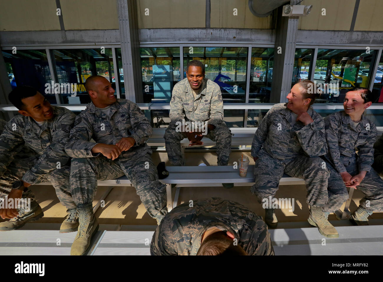 Security Forces airmen from the New Jersey Air National Guard's 108th ...