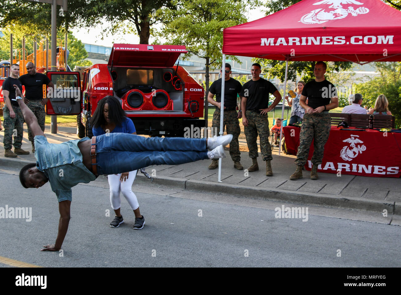 U.S. Marines with Recruiting Substation (RSS) Chattanooga and RSS West ...
