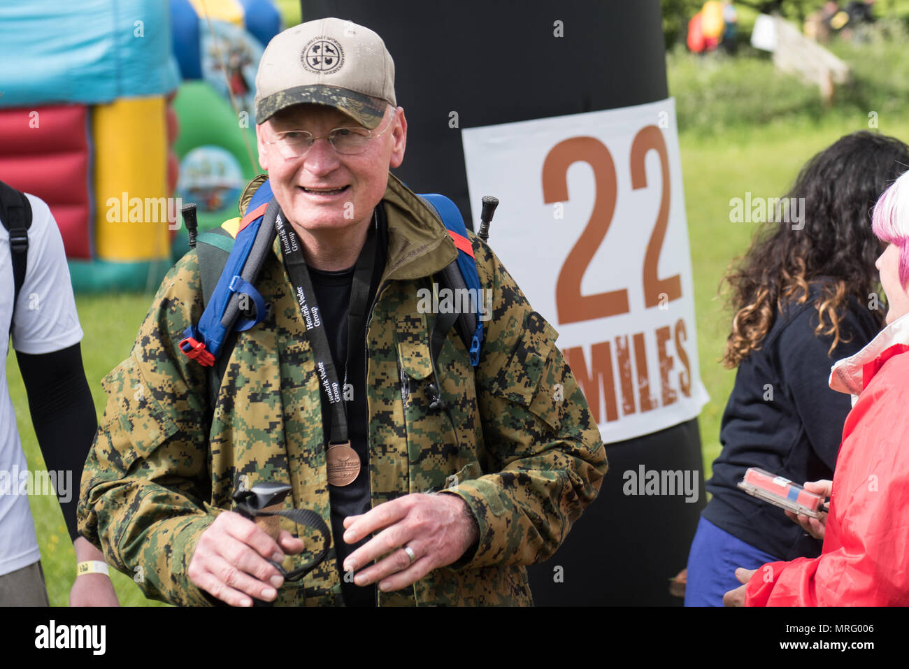 Participants hike in the 2017 Cateran Yomp supporting the ABF The ...