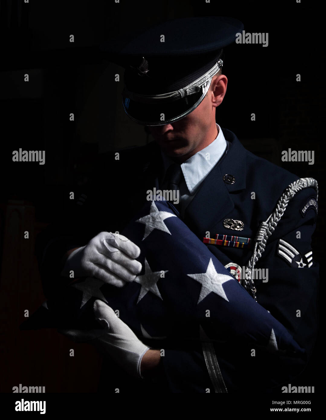 U.S. Air Force Senior Airman Luke Goins, 633rd Force Support Squadron ...