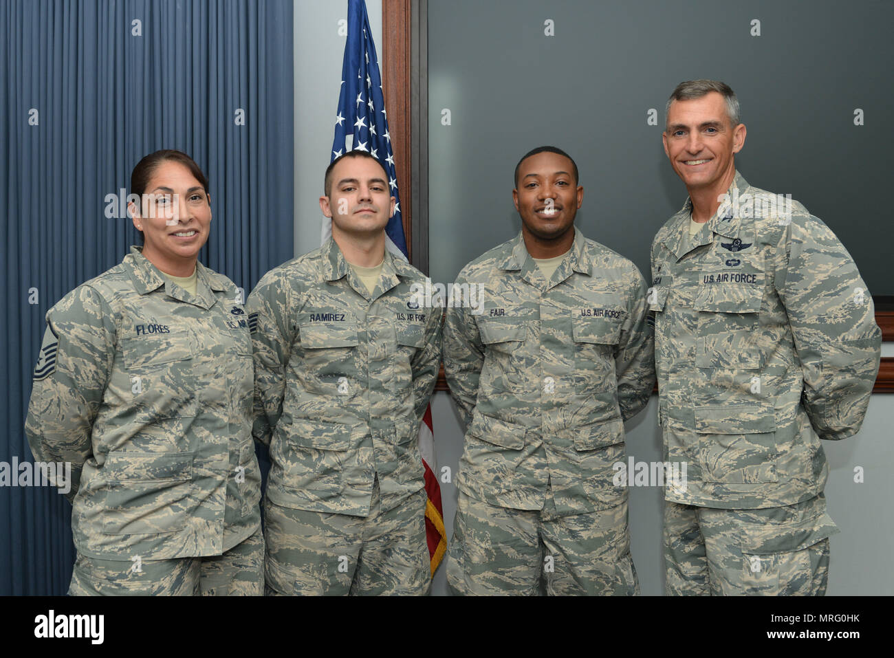 U.S. Airmen assigned to the 20th Logistics Readiness Squadron cargo ...