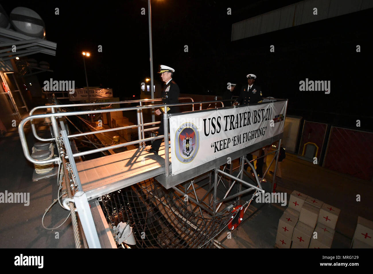 Uss trayer hi-res stock photography and images - Alamy