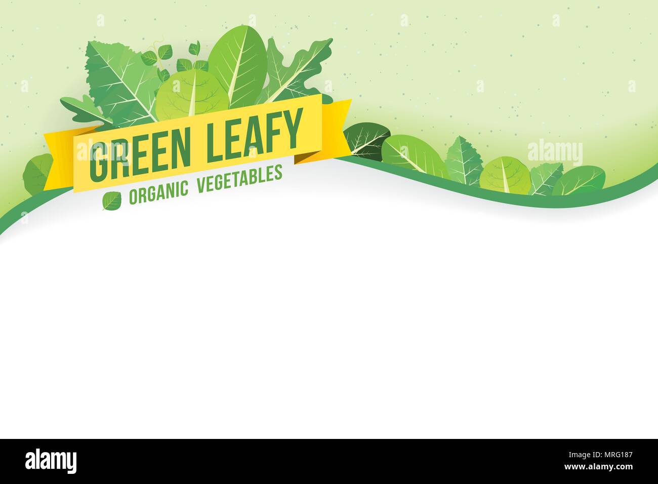 Green leafy background. Vector Illustration Stock Vector Image & Art ...