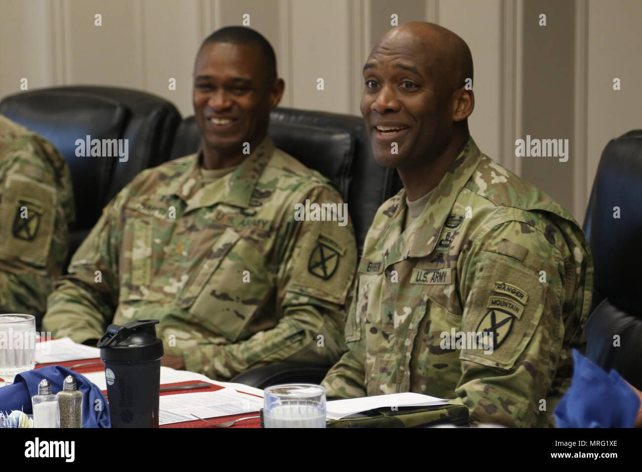 Brig. Gen. Xavier Brunson, 10th Mountain Division Deputy Commander for ...