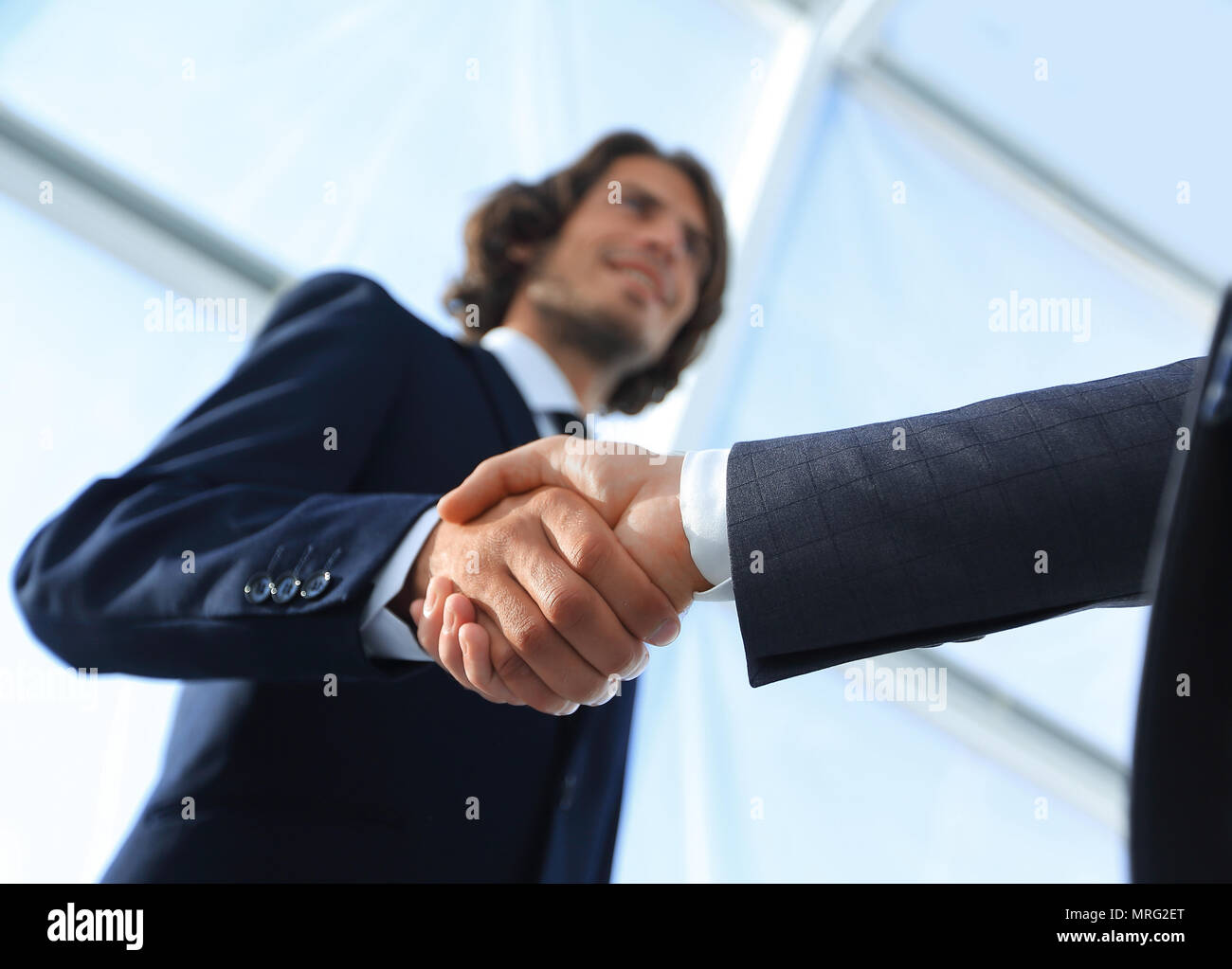 Effective negotiation with client. Business concept photo Stock Photo ...